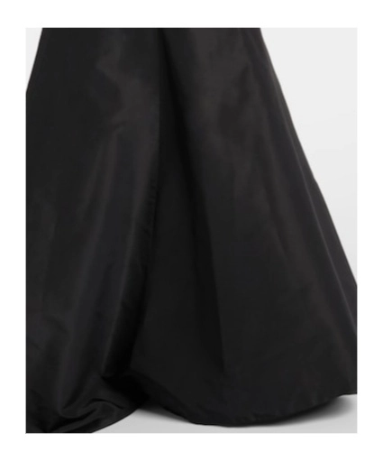 Monique Lhuillier Embellished Silk Gown