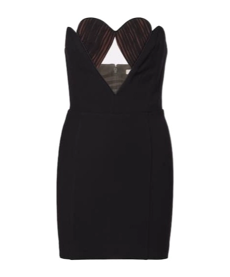NENSI DOJAKA Cutout Strapless Minidress