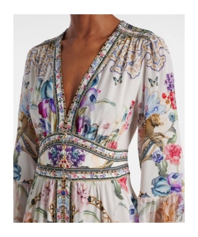 Camilla Crystal-embellished Silk Maxi Dress