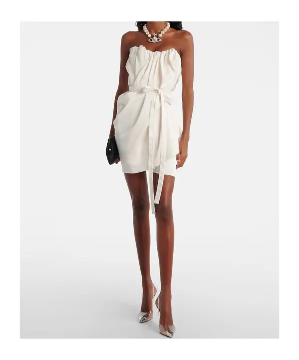 VIVIENNE WESTWOOD Susana Draped Corset Dress