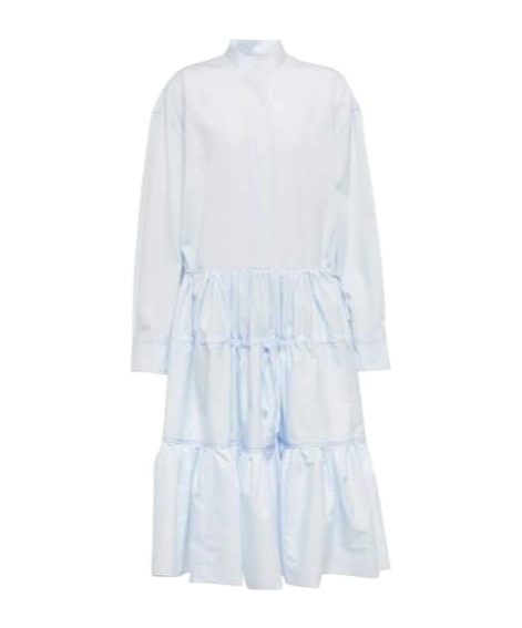 Marni Cotton Poplin Shirt Dress - White