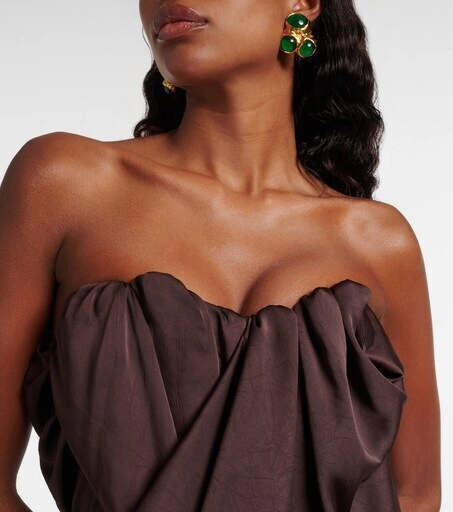VIVIENNE WESTWOOD Susana Draped Corset Dress