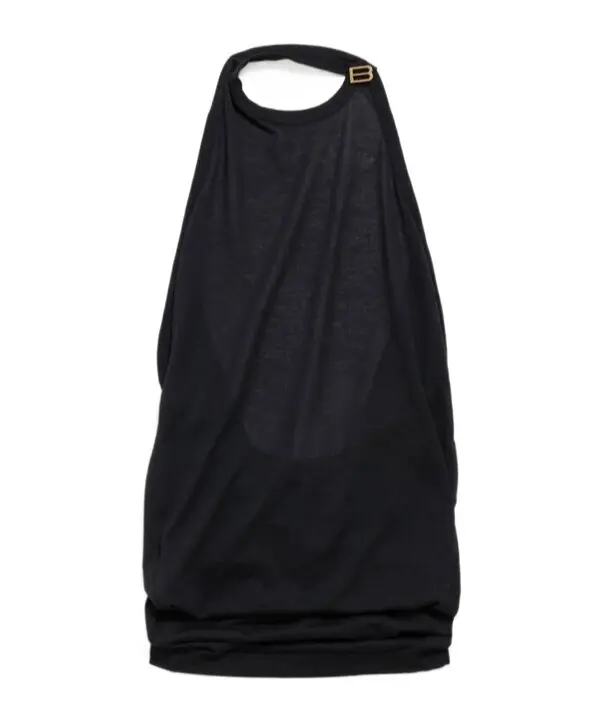Balenciaga Draped Top - Black