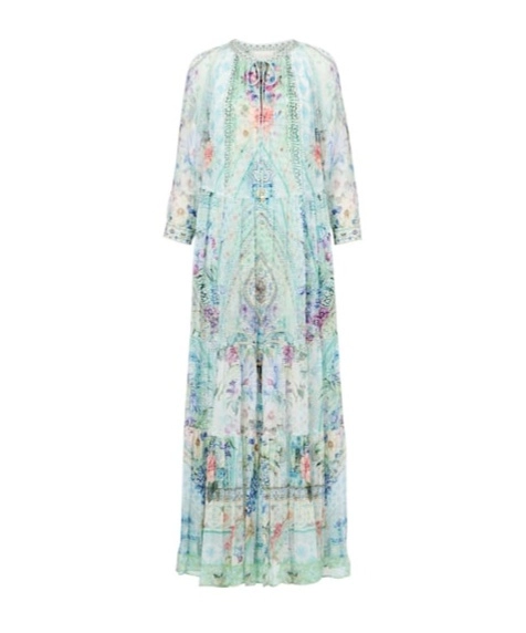 Camilla Crystal-embellished Silk Maxi Dress