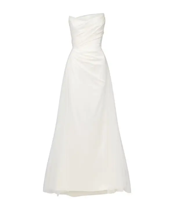 VIVIENNE WESTWOOD Nova Reha Tulle And Satin Gown - Ivory