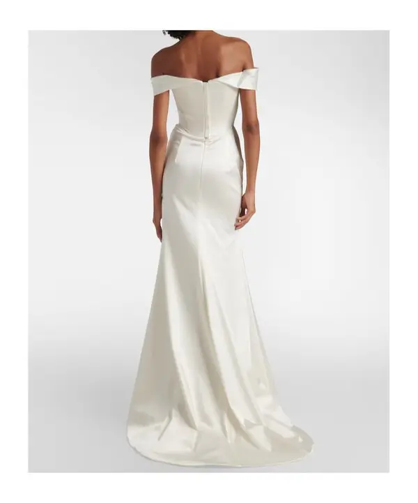 VIVIENNE WESTWOOD Cora Satin Gown - White