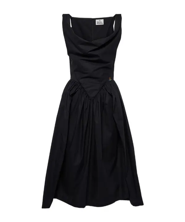 VIVIENNE WESTWOOD Cotton Corset Dress - Black