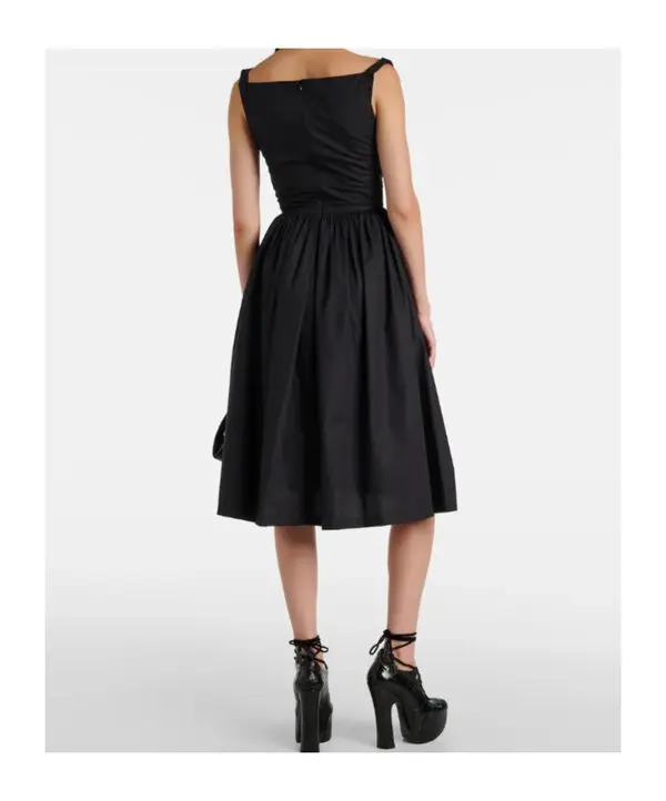 VIVIENNE WESTWOOD Cotton Corset Dress - Black
