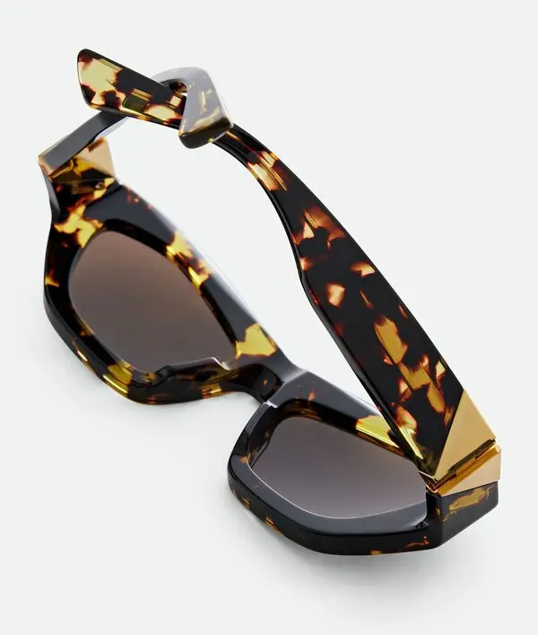 Bottega Veneta Reace Oval Sunglasses