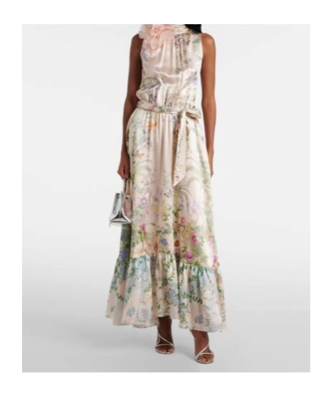 Camilla Crystal-embellished Silk Maxi Dress