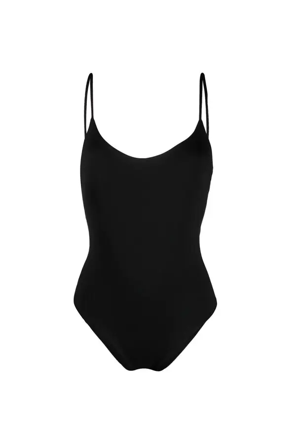 FISICO One-piece Swimsuit With Removable Cups - Black