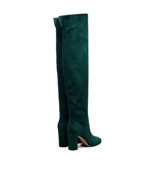 GIANVITO ROSSI Suede Over-the-knee Boots