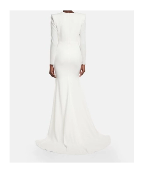 Alex Perry Maxwell Satin Crepe Wedding Gown