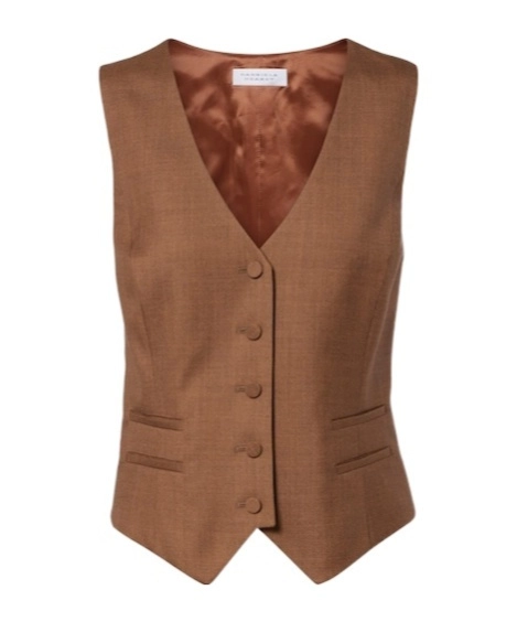 Gabriela Hearst Coleridge Wool And Silk Vest