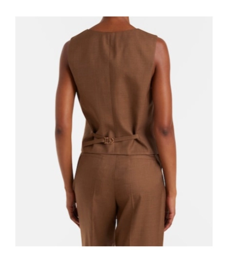 Gabriela Hearst Coleridge Wool And Silk Vest