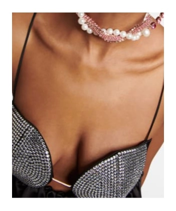 Magda Butrym Crystal And Pearl-embellished Necklace