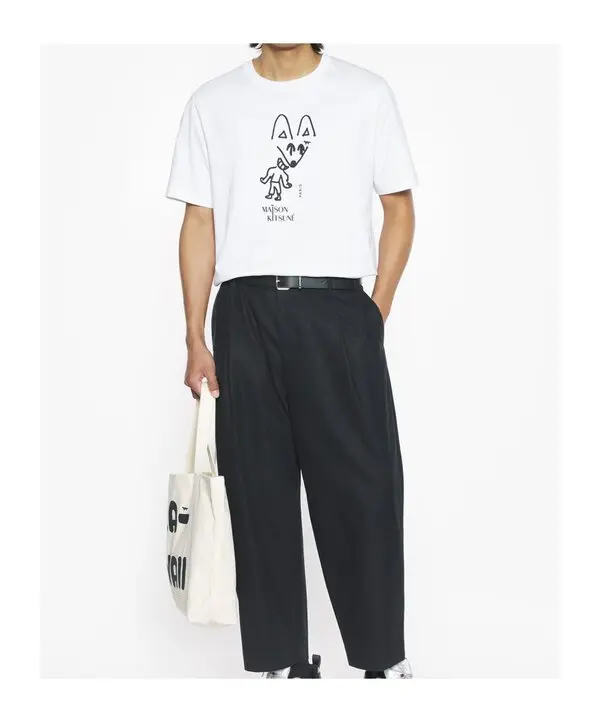 Maison Kitsuné Fox-print T-shirt