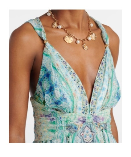 Camilla Embellished Silk Maxi Dress
