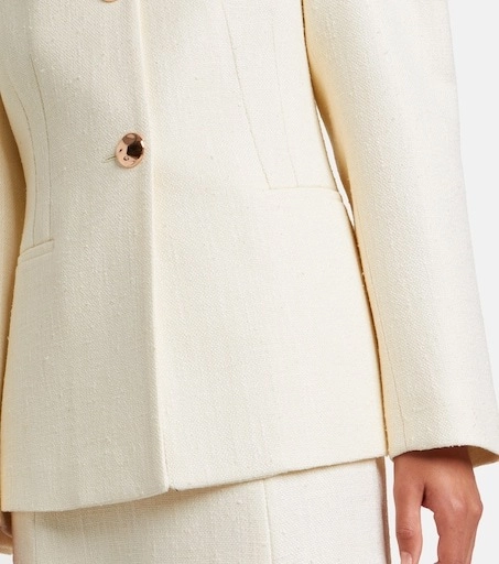 Gabriela Hearst Daelan Silk And Wool Blazer