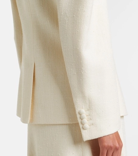 Gabriela Hearst Daelan Silk And Wool Blazer