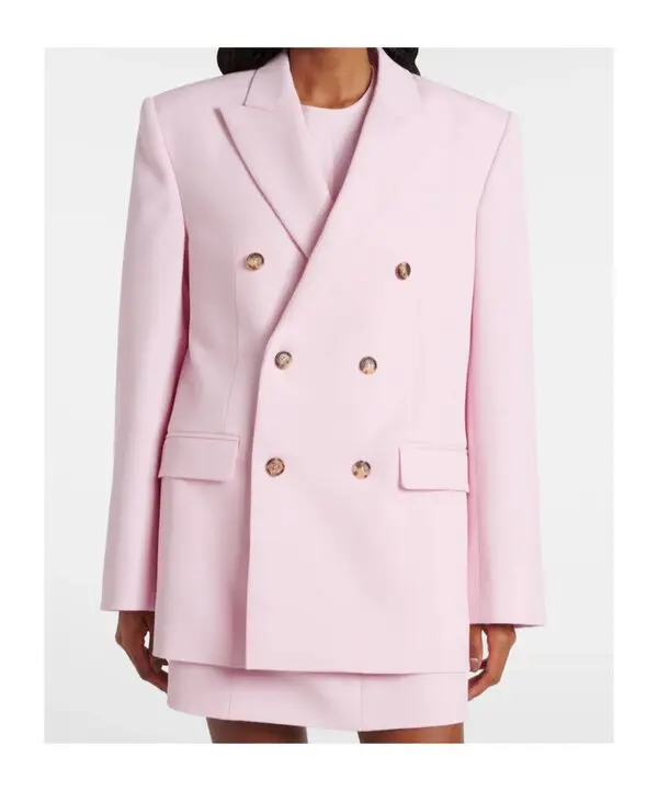 Wardrobe.NYC Double-breasted Suit Jacket