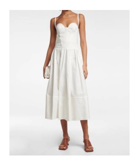 Proenza Schouler Cotton-blend Midi Dress