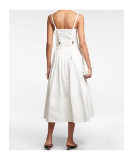 Proenza Schouler Cotton-blend Midi Dress