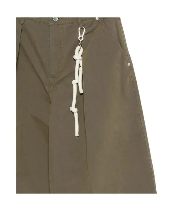 SONG FOR THE MUTE Casual Pants With Belt Loops