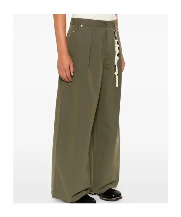 SONG FOR THE MUTE Casual Pants With Belt Loops