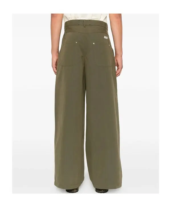 SONG FOR THE MUTE Casual Pants With Belt Loops