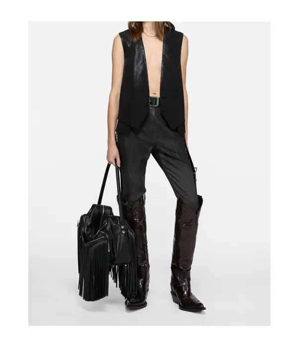 Acne Studios Pointed Toe Boots - Black