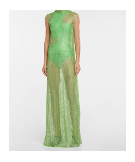 Stella McCartney Mesh Maxi Dress