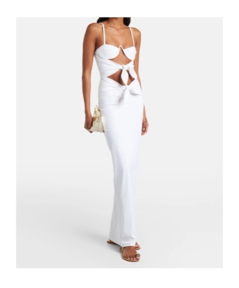 Christopher Esber Porto Cutout Maxi Dress - White