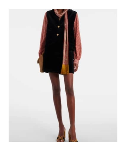 BLAZÉ MILANO Gliss Cotton Velvet Vest