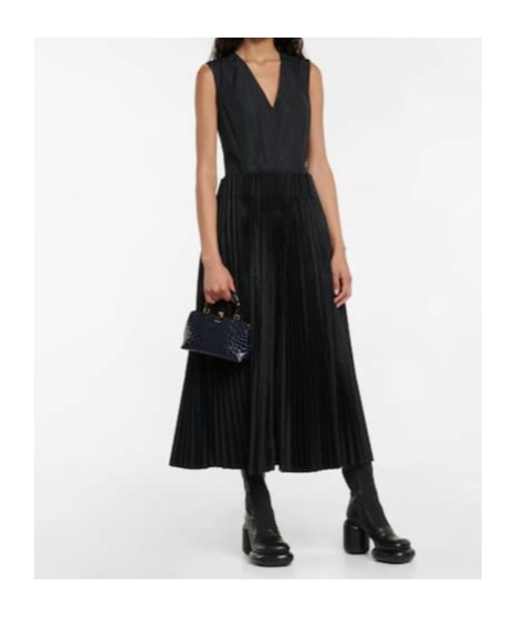 JIL SANDER Pleated Midi Dress