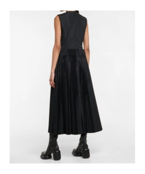 JIL SANDER Pleated Midi Dress