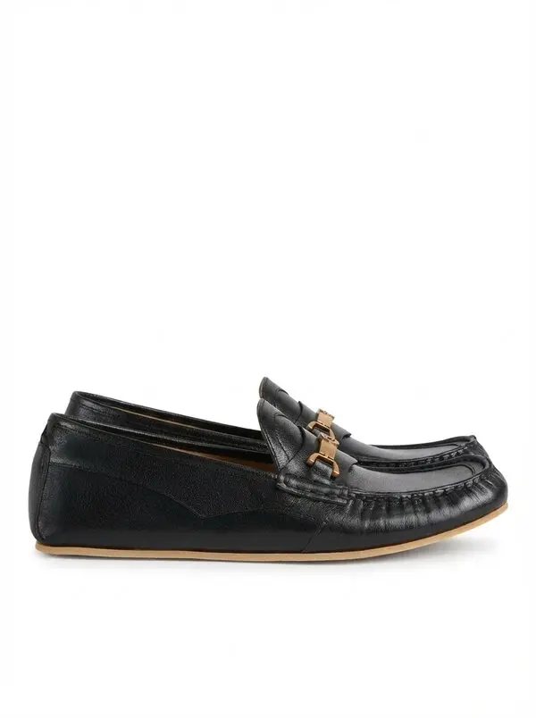 Gucci Horsebit-detail Loafers - Black