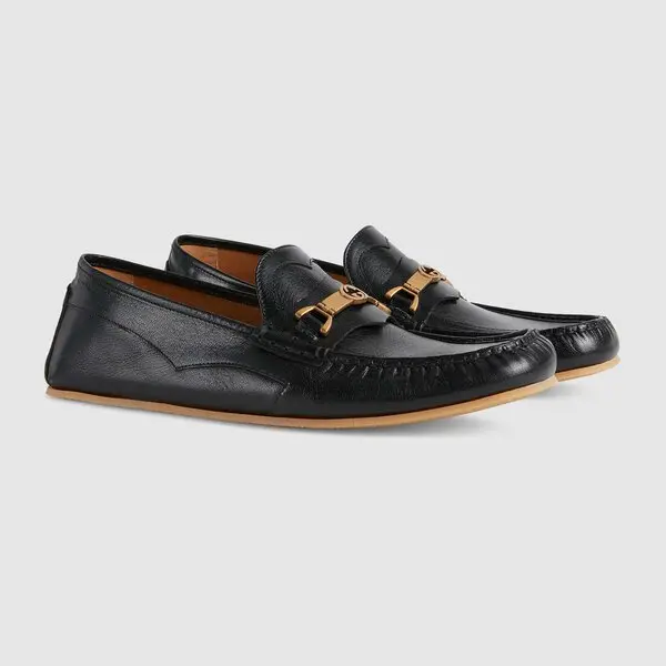 Gucci Horsebit Detail Loafers