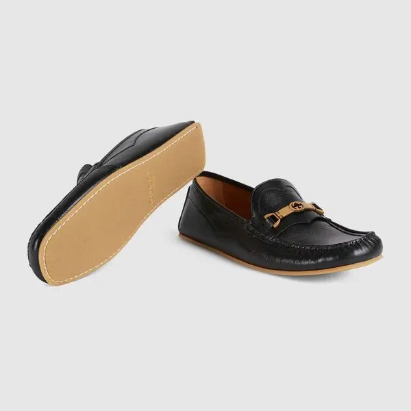 Gucci Horsebit Detail Loafers
