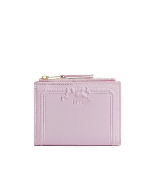 Dior Médaillon Dahlia Wallet - Pink