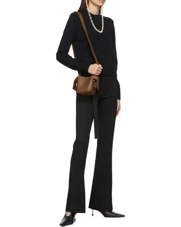 Acne Studios Face Logo Patch Button-up Cardigan