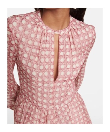 Giambattista Valli Silk Georgette Minidress