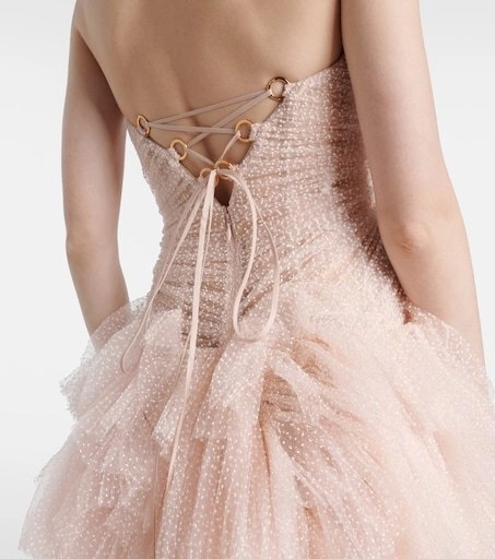 MARIA LUCIA HOHAN Dewi Ruffled Minidress