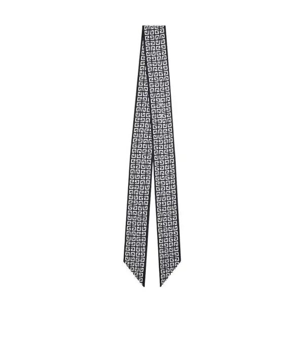 Givenchy Monogram Printed Neckerchief - Black