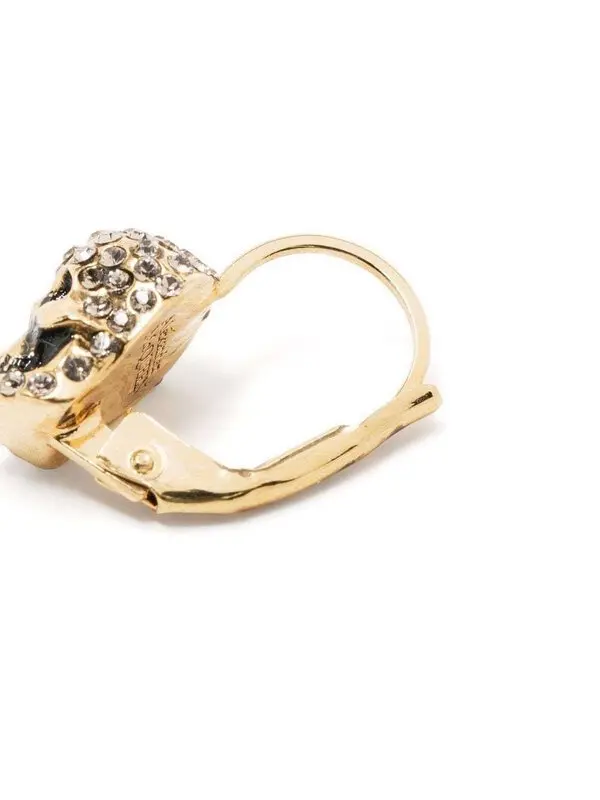 Alexander McQueen Skull Drop Earrings