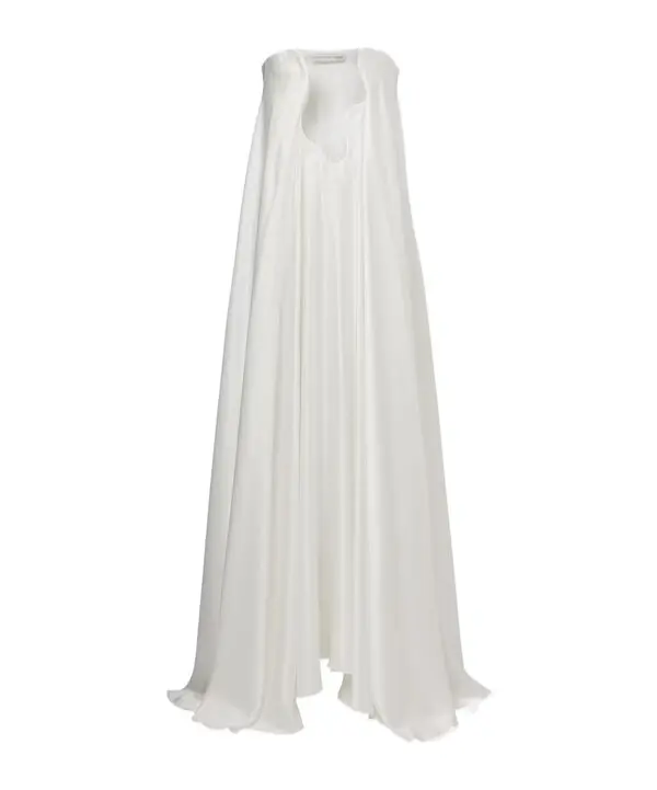 Christopher Esber Salacia Silk Maxi Dress - White