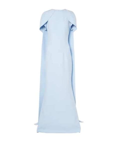 SAFIYAA LONDON Shawl Crepe Dress