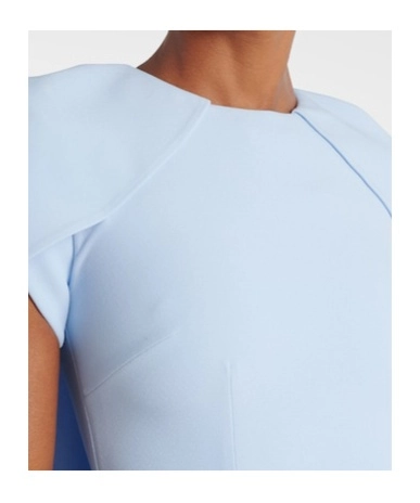 SAFIYAA LONDON Shawl Crepe Dress