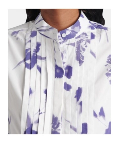 Erdem Floral Cotton Mini Dress