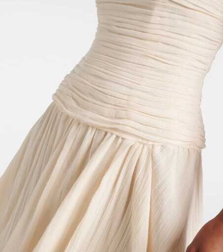 Staud Hightide Cotton-blend Maxi Dress